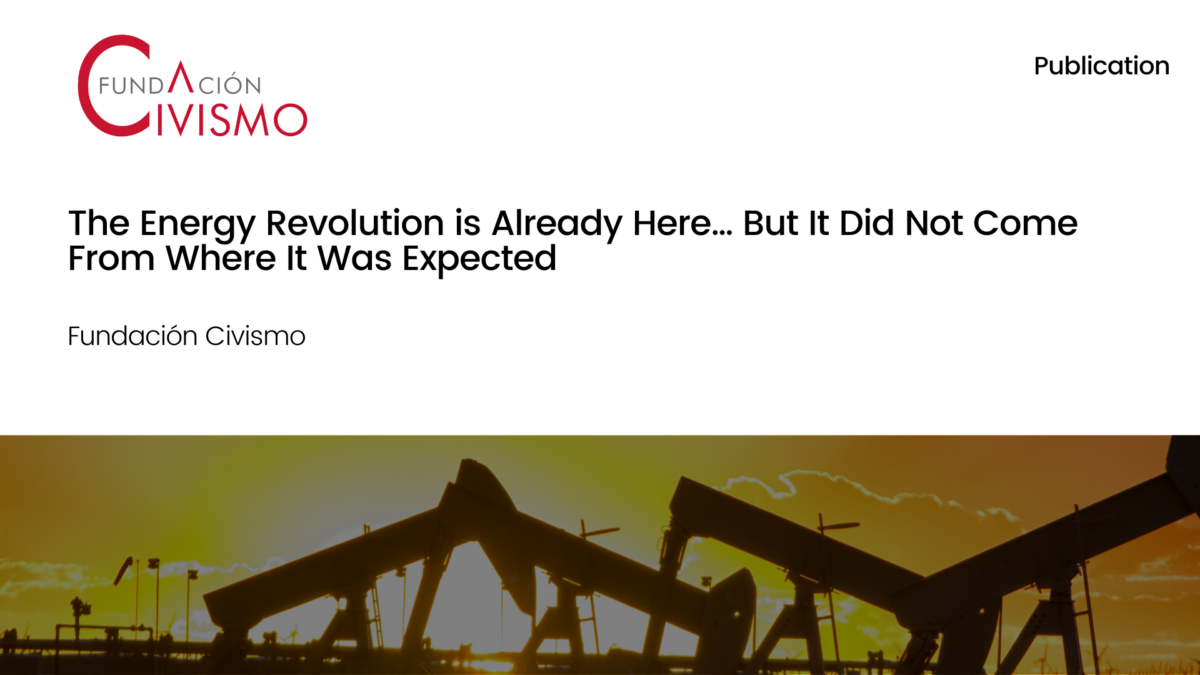 The Energy Revolution is Already Here… But It Did Not Come From Where ...