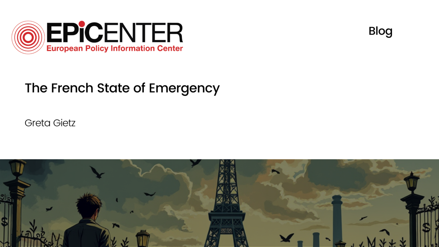 The French State of Emergency - EPICENTER