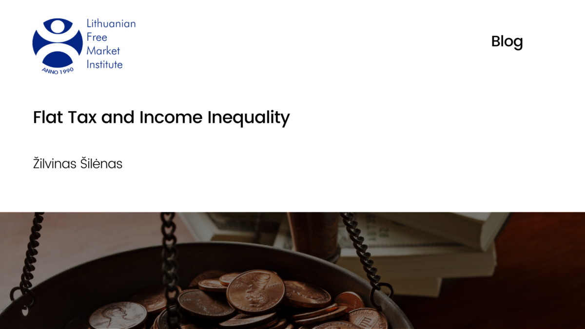 Flat Tax and Income Inequality - EPICENTER