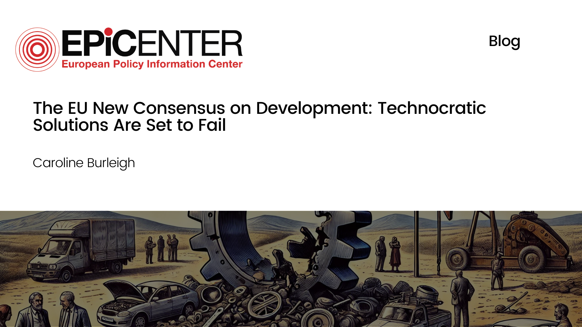 The EU New Consensus on Development: Technocratic Solutions Are Set to ...