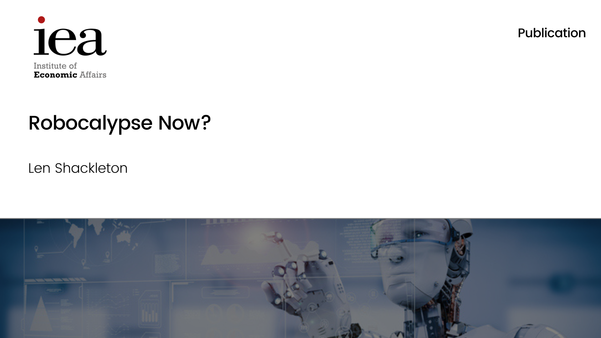 Robocalypse Now? - EPICENTER