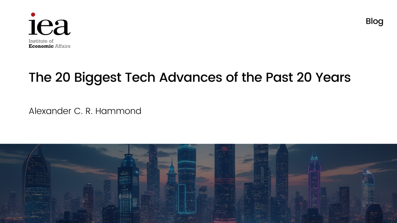 The 20 Biggest Tech Advances of the Past 20 Years - EPICENTER