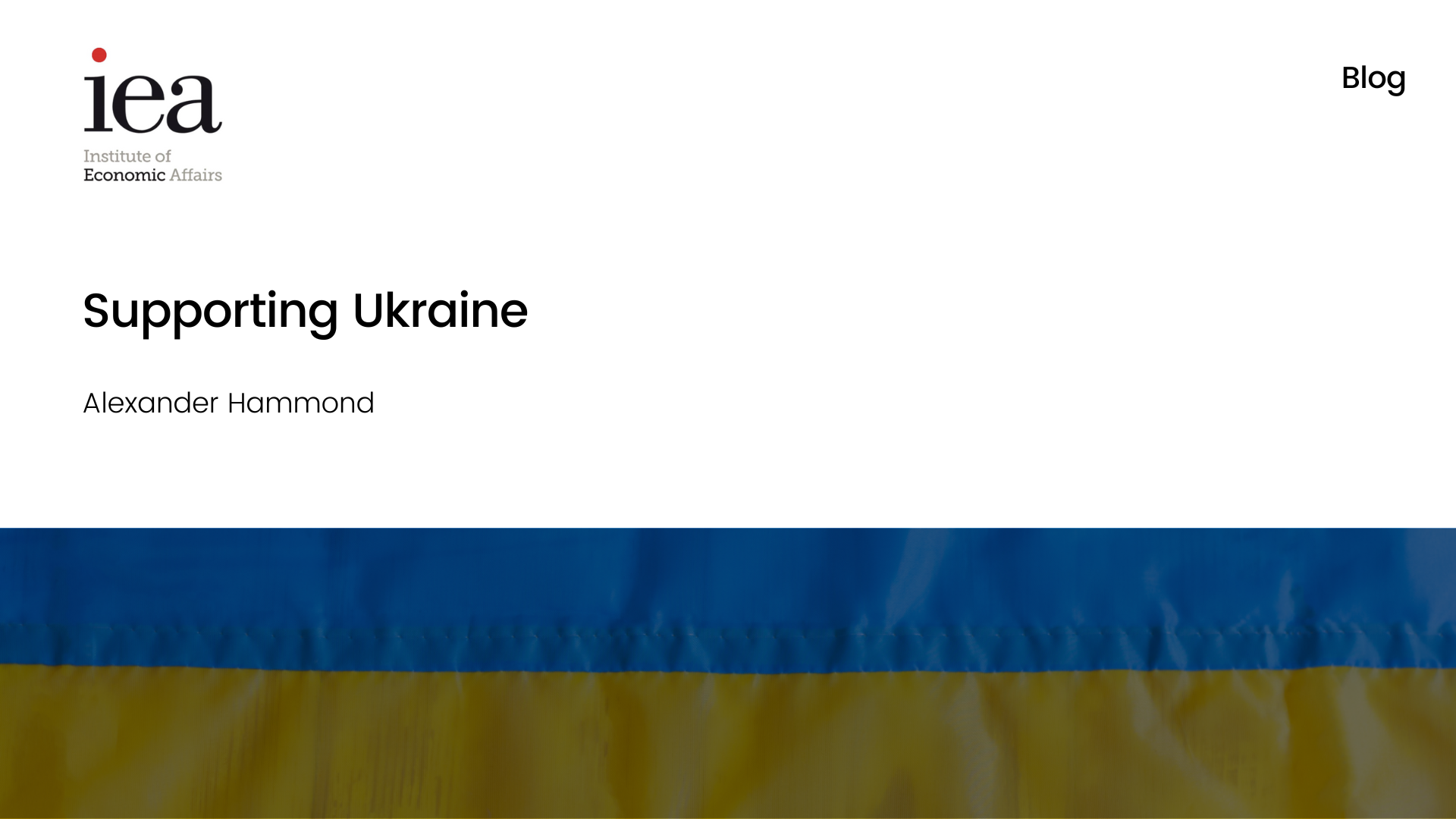 Supporting Ukraine - EPICENTER