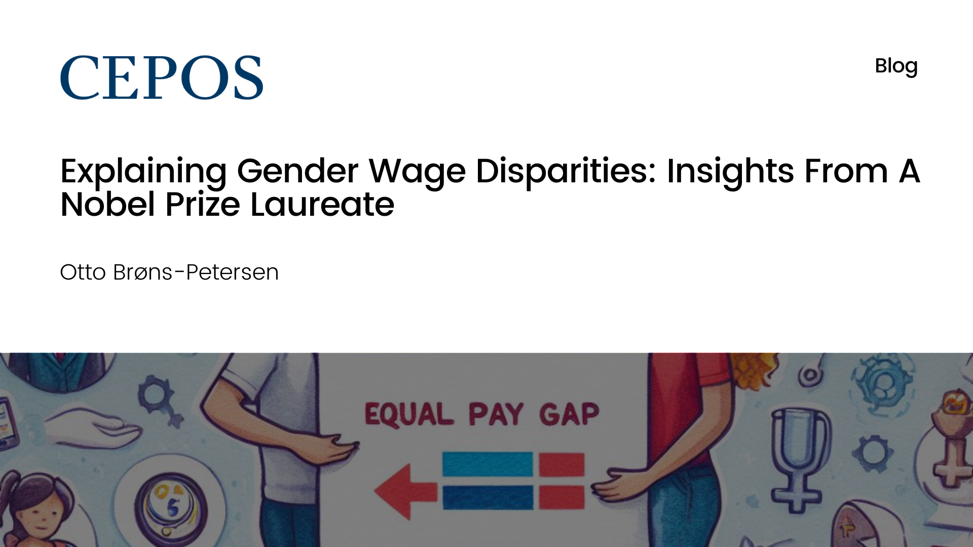 Explaining Gender Wage Disparities: Insights From A Nobel Prize Laureate - EPICENTER