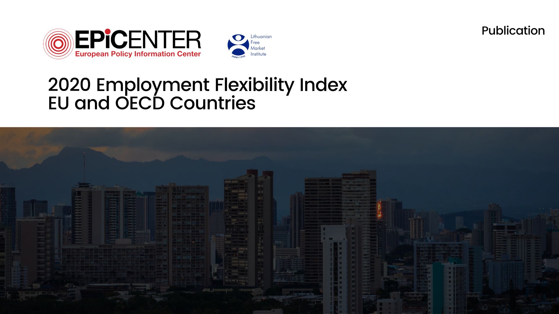 Employment Flexibility Index 2020 - EPICENTER