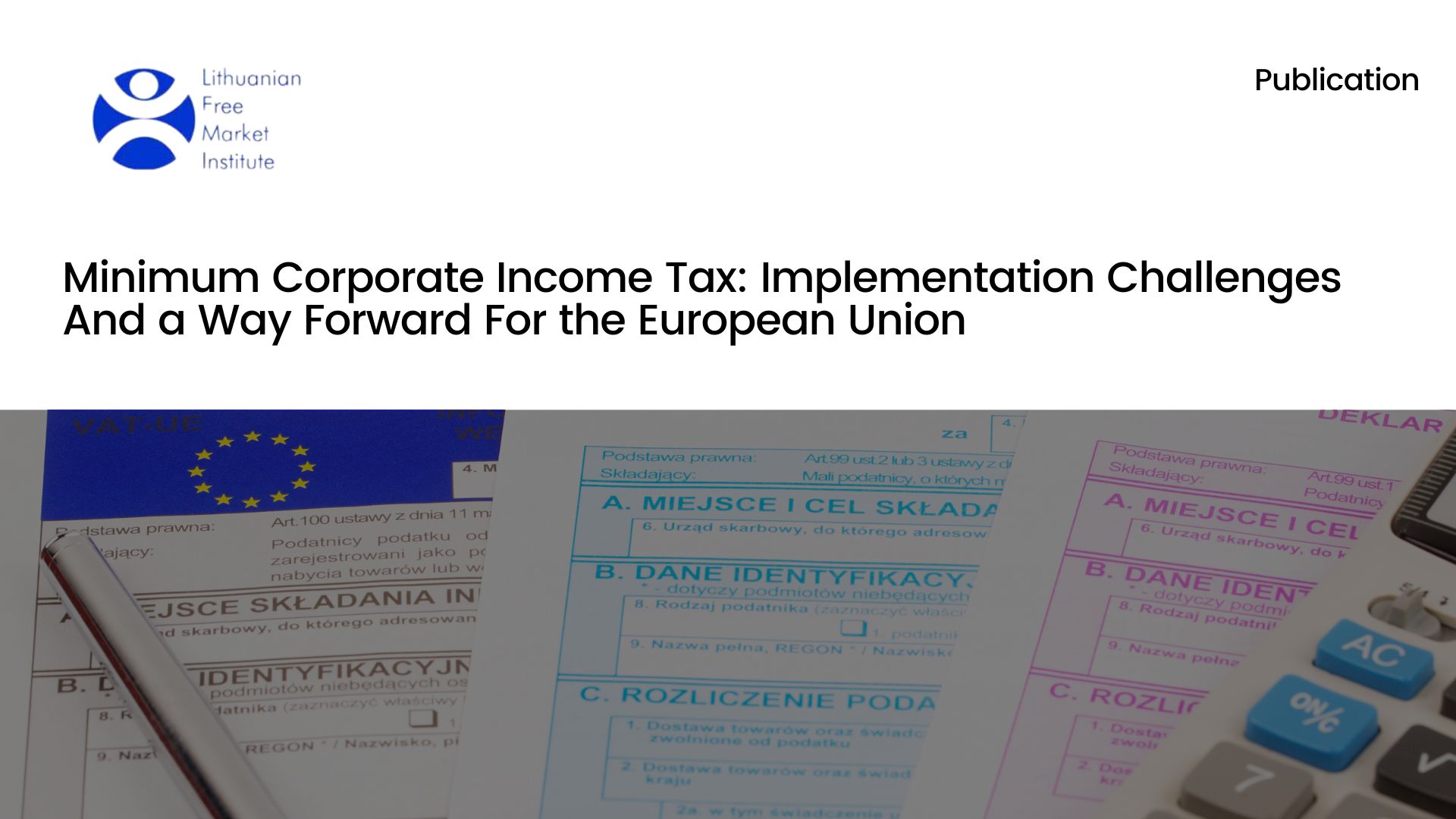 Minimum Corporate Income Tax: Implementation Challenges and a Way ...