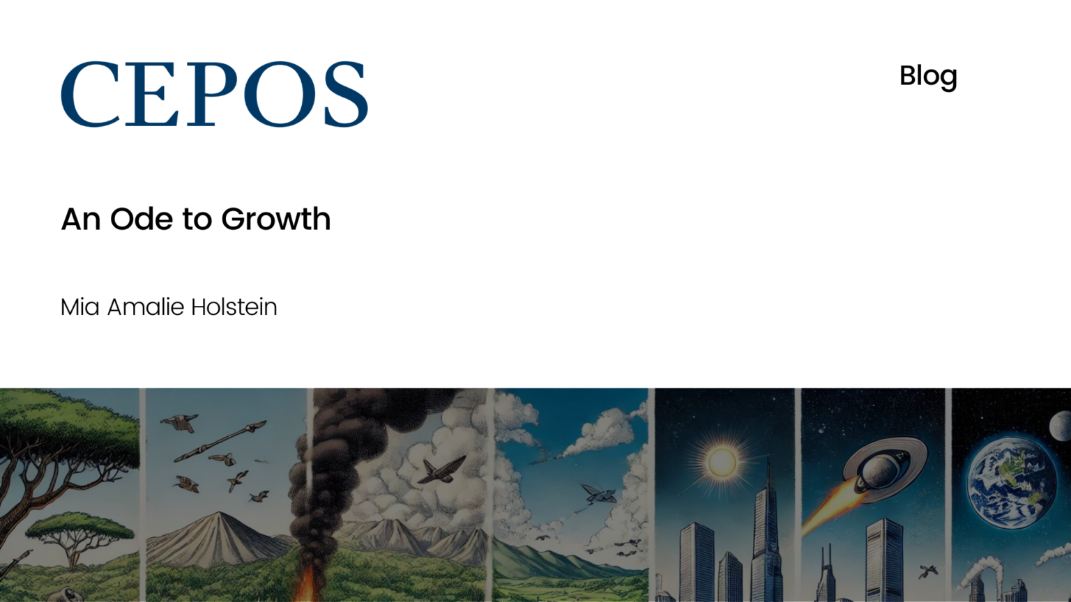 An Ode to Growth - EPICENTER