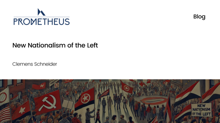 New Nationalism of the Left - EPICENTER