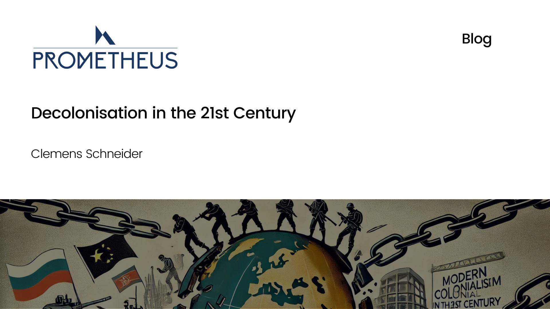 Decolonisation in the 21st Century - EPICENTER