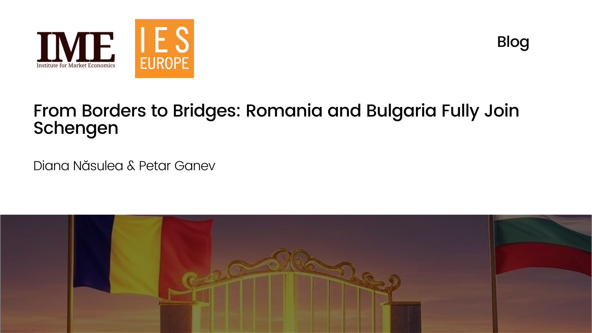 From Borders to Bridges: Romania and Bulgaria Fully Join Schengen ...