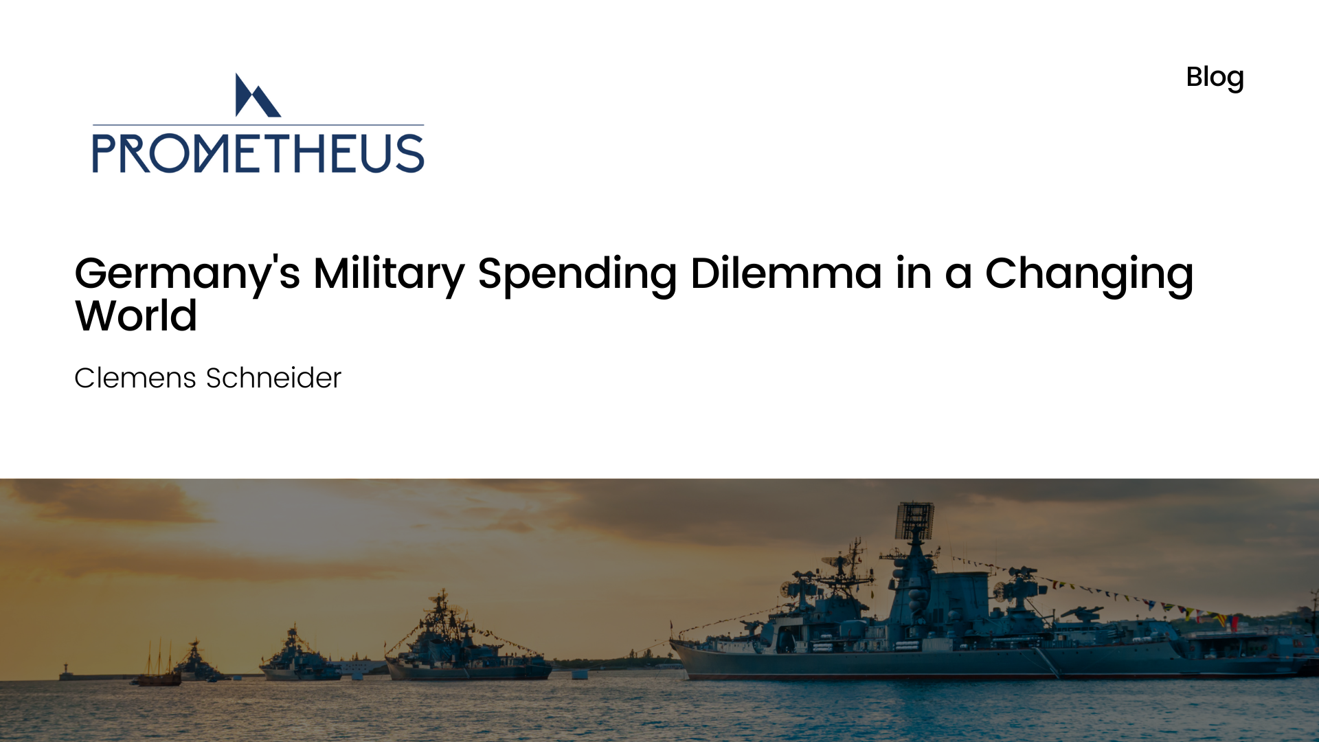 Germany's Military Spending Dilemma in a Changing World - EPICENTER