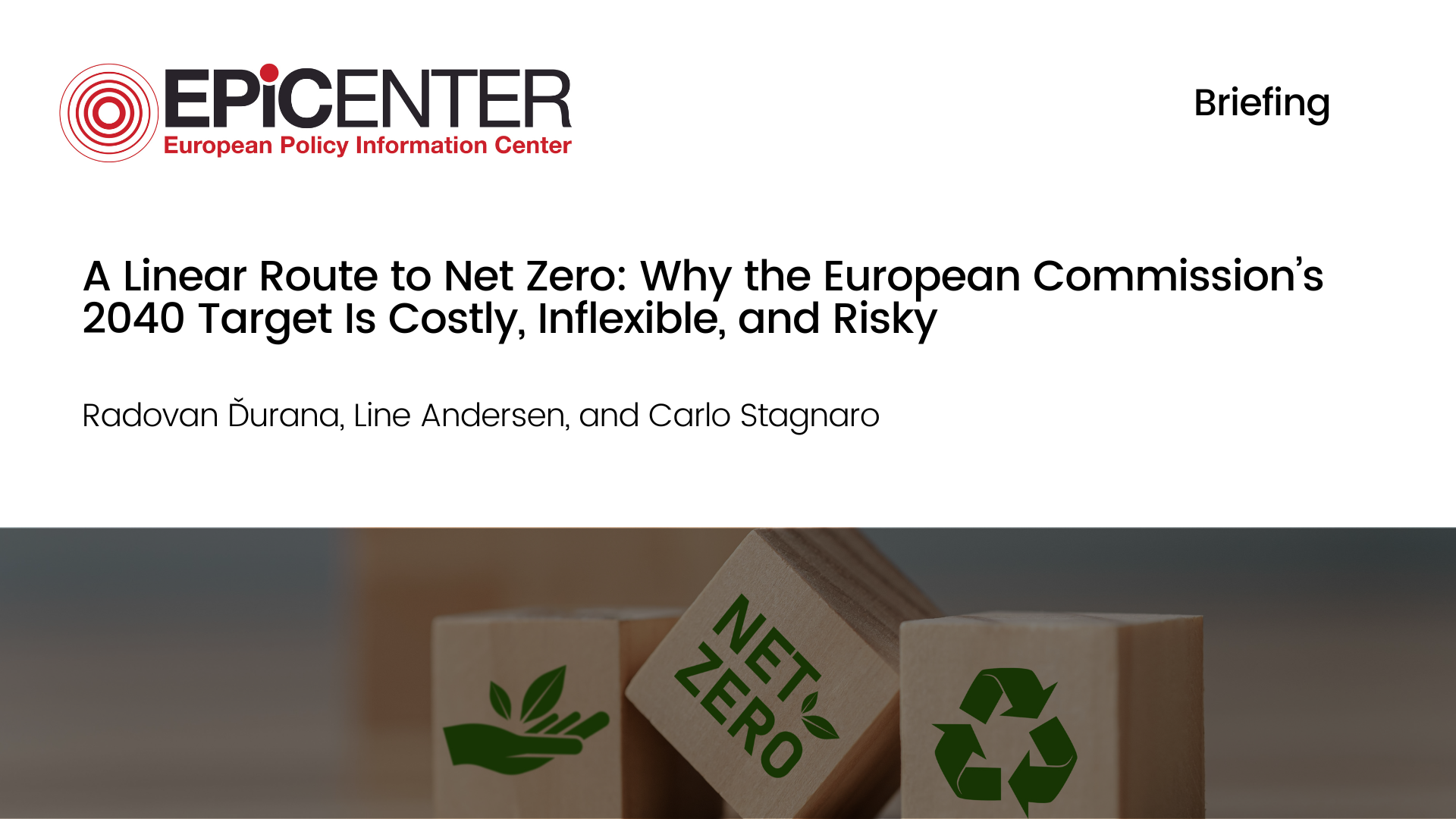 A Linear Route to Net Zero: Why the European Commission’s 2040 Target ...