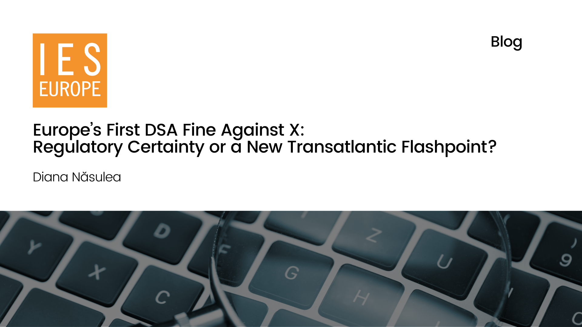 Europe’s First DSA Fine Against X: Regulatory Certainty or a New ...